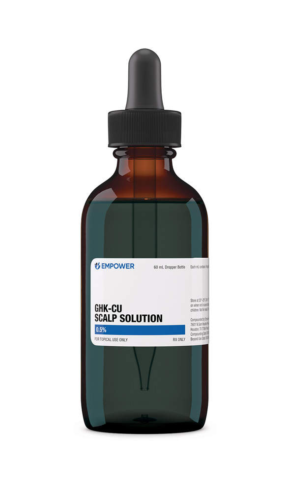 GHK-Cu Peptide for Skin & Hair - Facial Serum & Scalp Solution