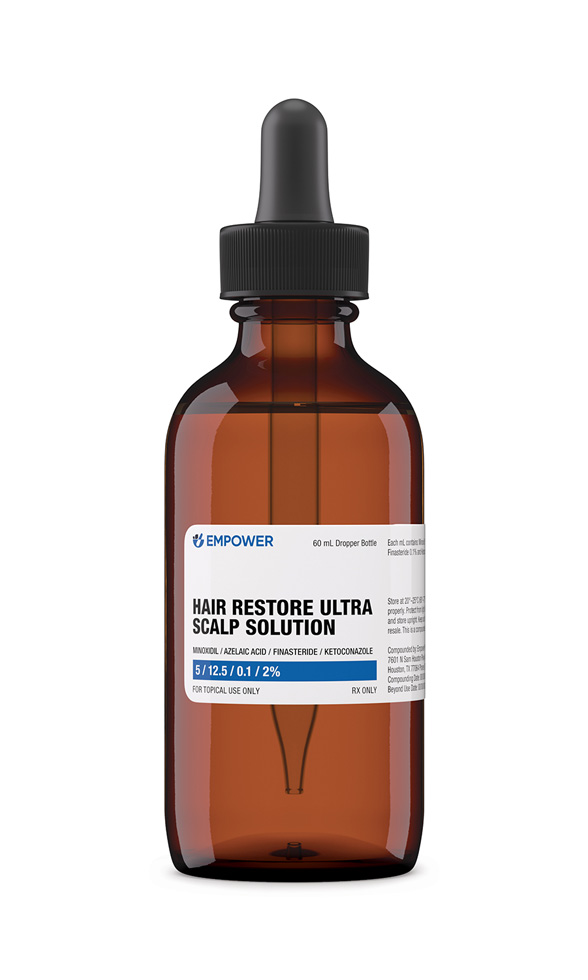 Compounded Hair Restore Ultra Scalp Solution | Empower Pharmacy