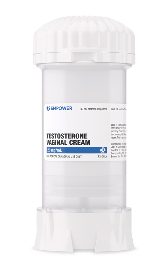 Compounded Testosterone Vaginal Cream | Empower Pharmacy