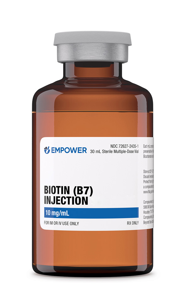 Compounded Biotin (Vitamin B7) Injection | Empower Pharmacy