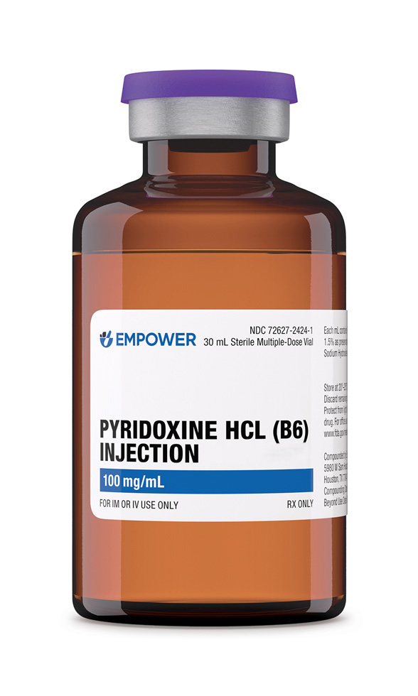 Compounded Pyridoxine HCl Injection | Empower Pharmacy