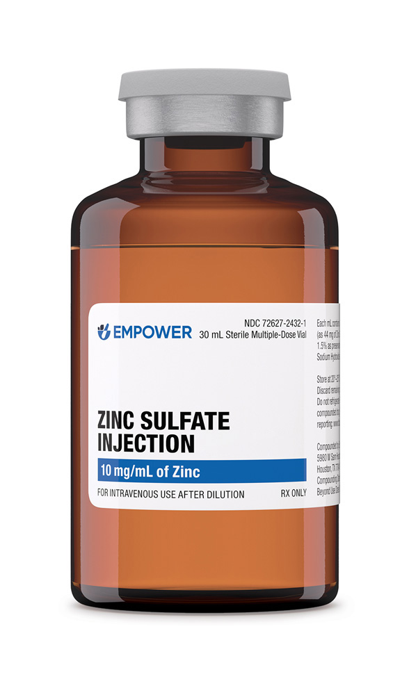 Compounded Zinc Sulfate Injection | Empower Pharmacy